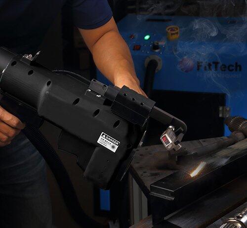 Handheld laser cleaning system - Fittech